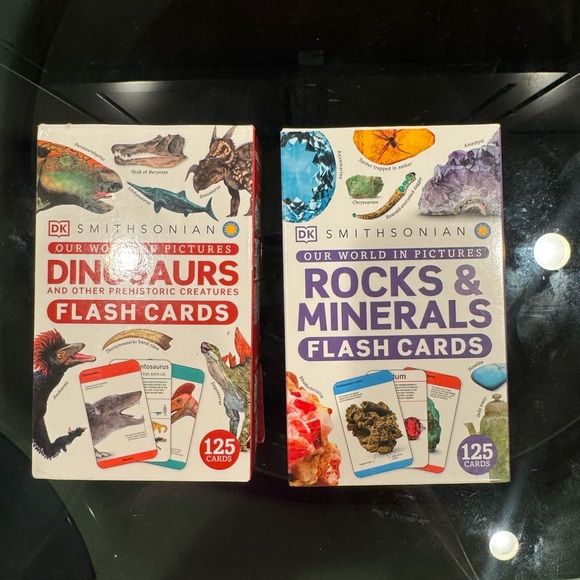 Smithsonian | Toys | Smithsonian Dinosaur Rock Flash Cards New In Box ...